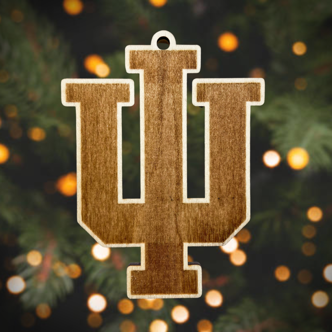 IU Ornament – Designs by Amanda Deutsch