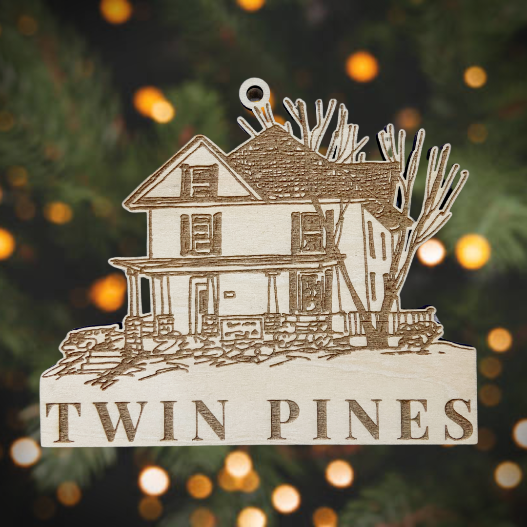 Twin Pines Ornament – Designs by Amanda Deutsch